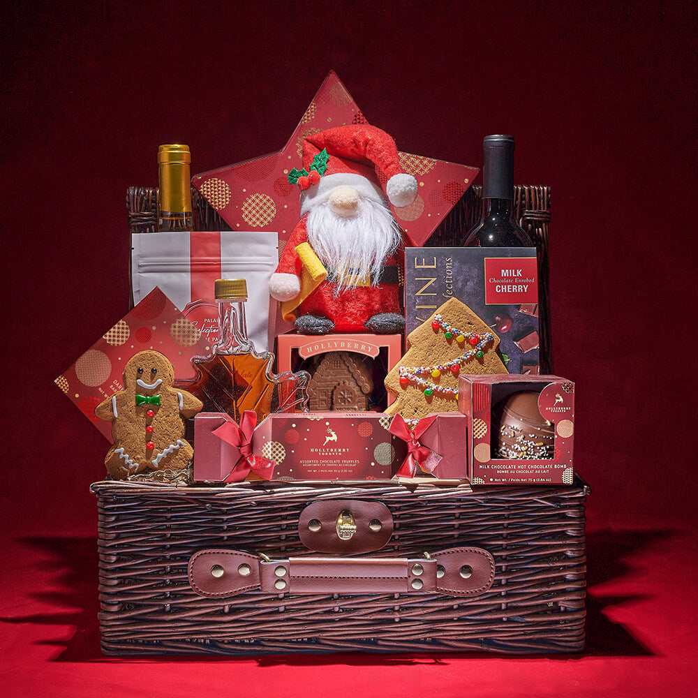 Custom Christmas Gourmet Gift Baskets – The North Pole Co.